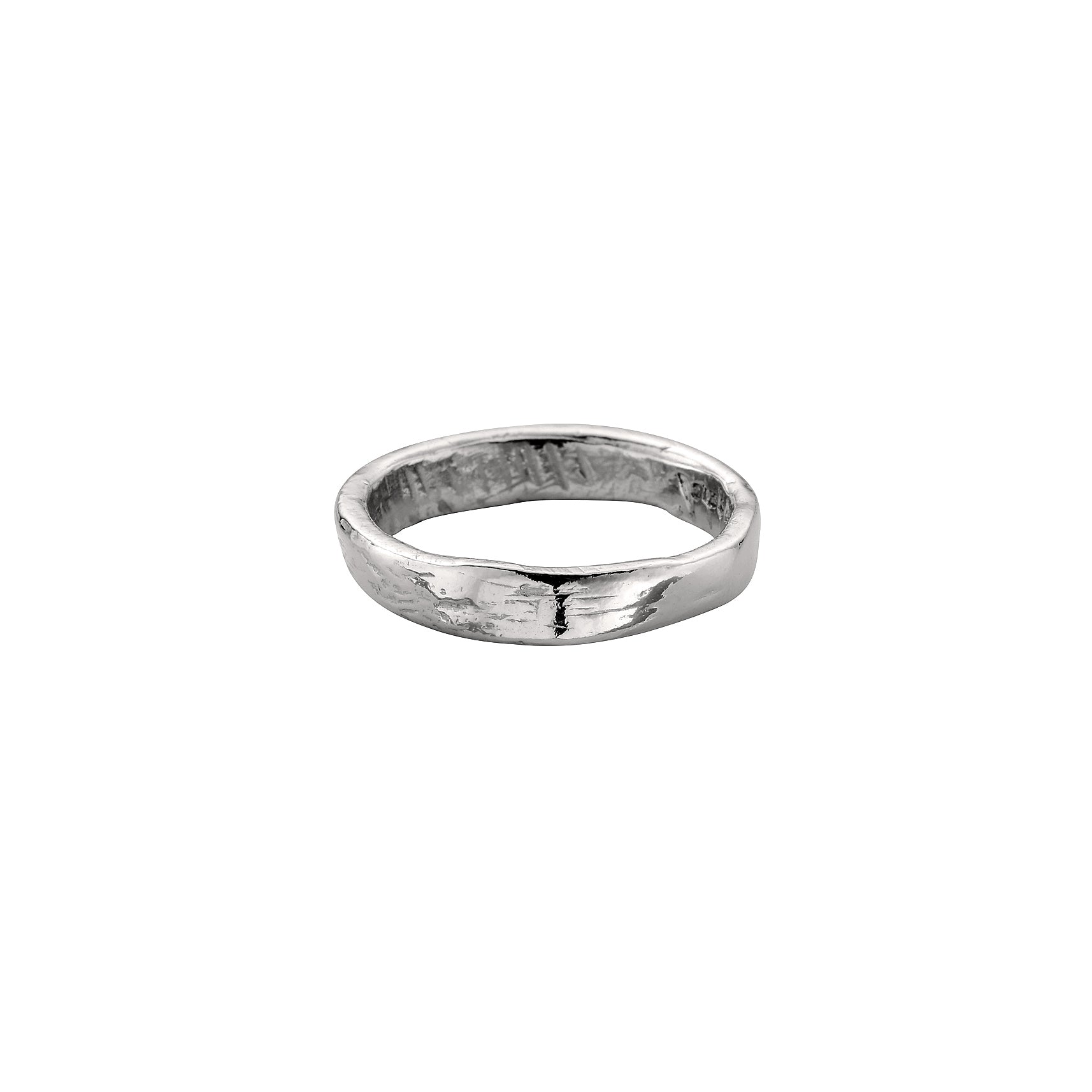 Ladies' 18ct White Gold Midi Posey Ring – Daniella Draper