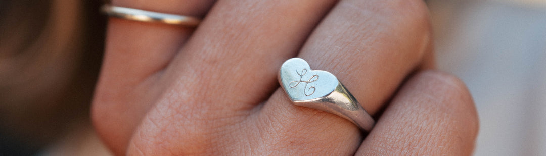 Signet Rings | Silver & Gold – Daniella Draper