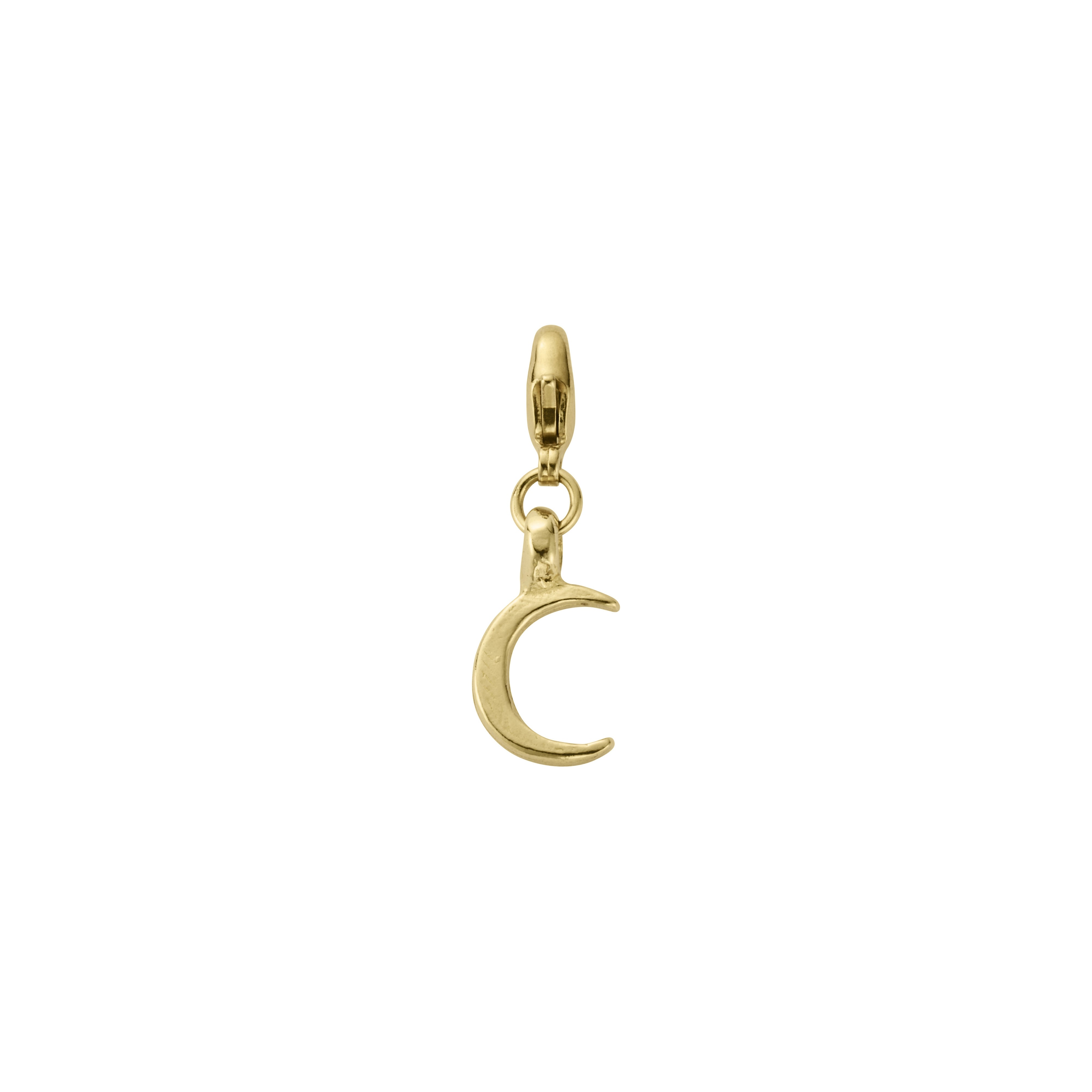 Gold Mini Crescent Moon Lobster Charm – Daniella Draper