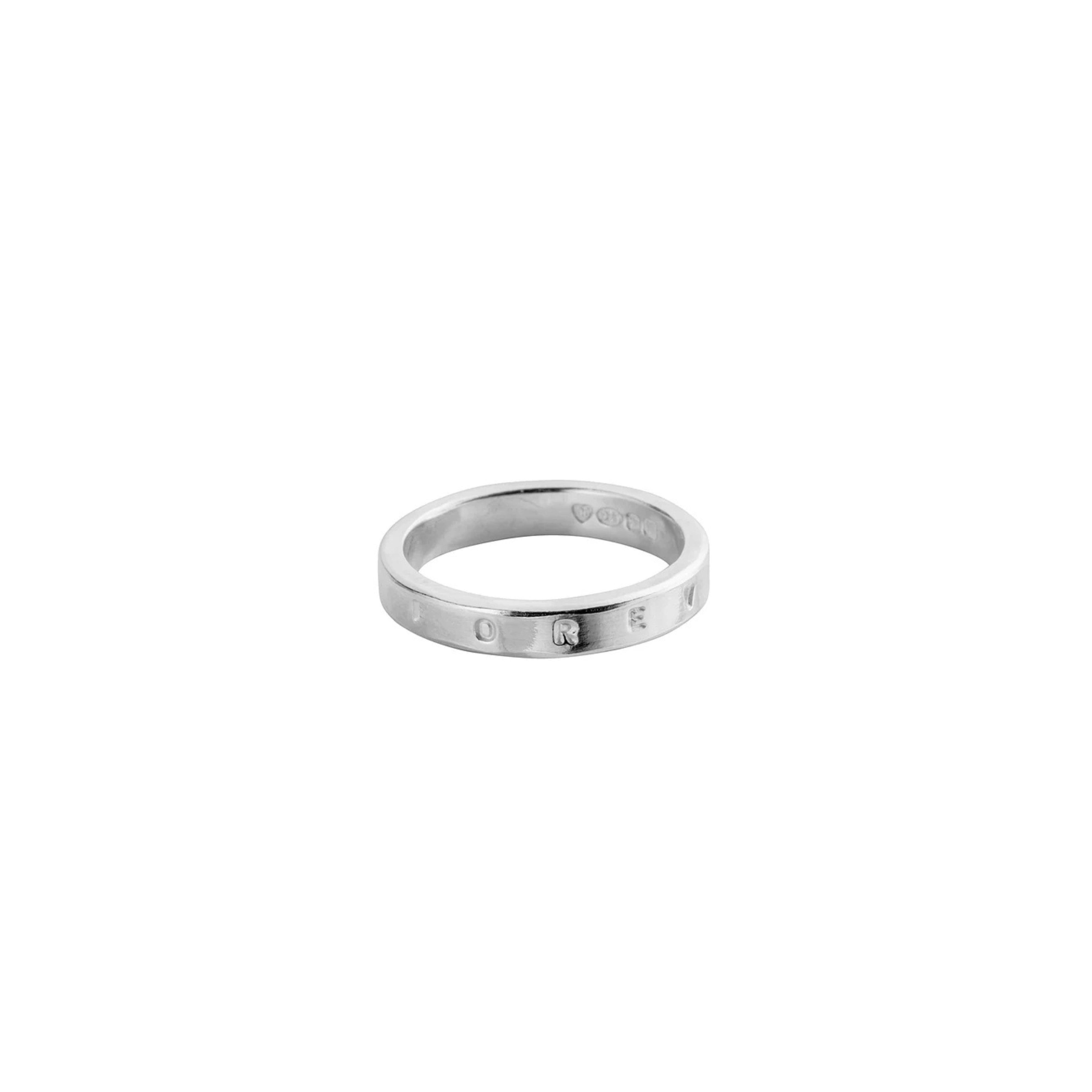 Dream Silver Personalised Ring – Daniella Draper