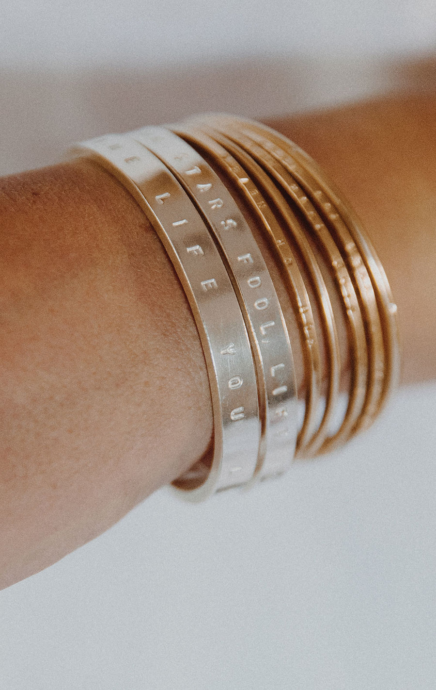 Signature Bangles | Silver & Gold Bangles – Daniella Draper