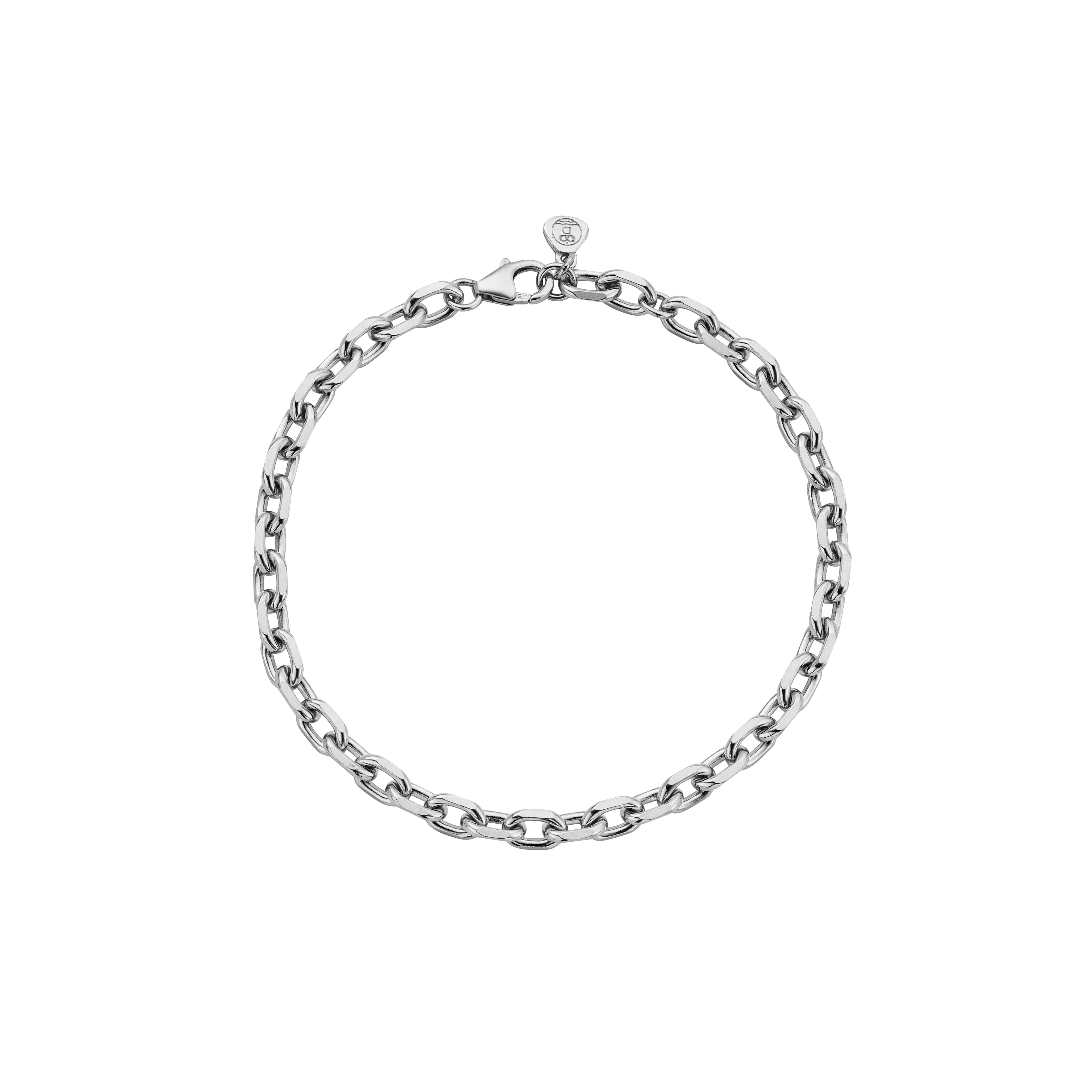 Silver Maxi Oxford Chain Bracelet – Daniella Draper