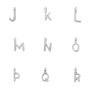 Child's Silver Fixed Alphabet Necklace – Daniella Draper