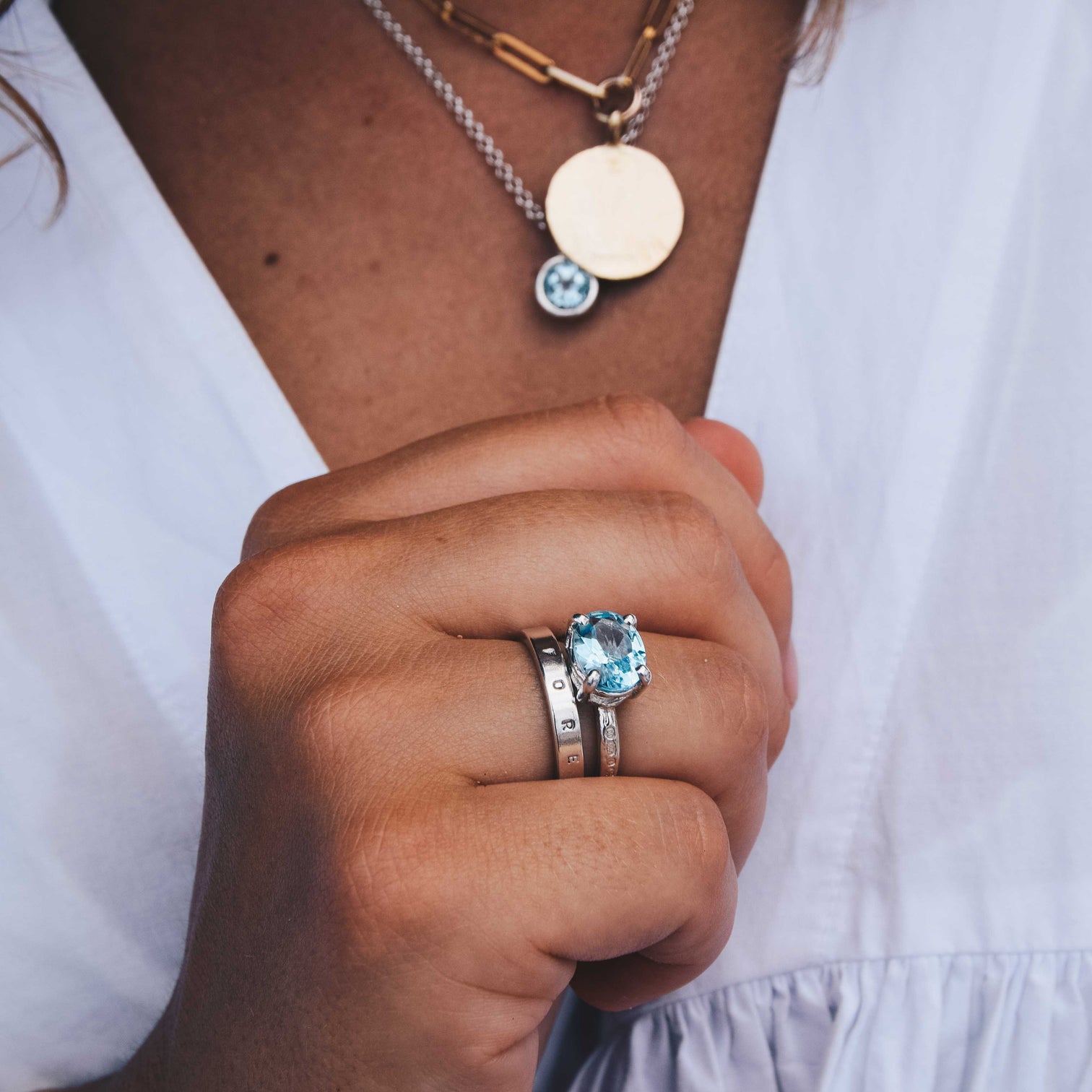 Silver Stack Ring – Daniella Draper