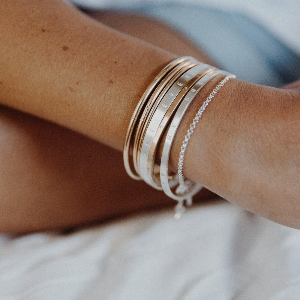 Luxury Gold Signature Bangle – Daniella Draper