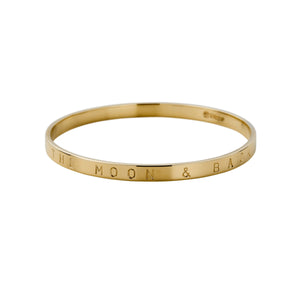 Gold Full Signature Bangle – Daniella Draper