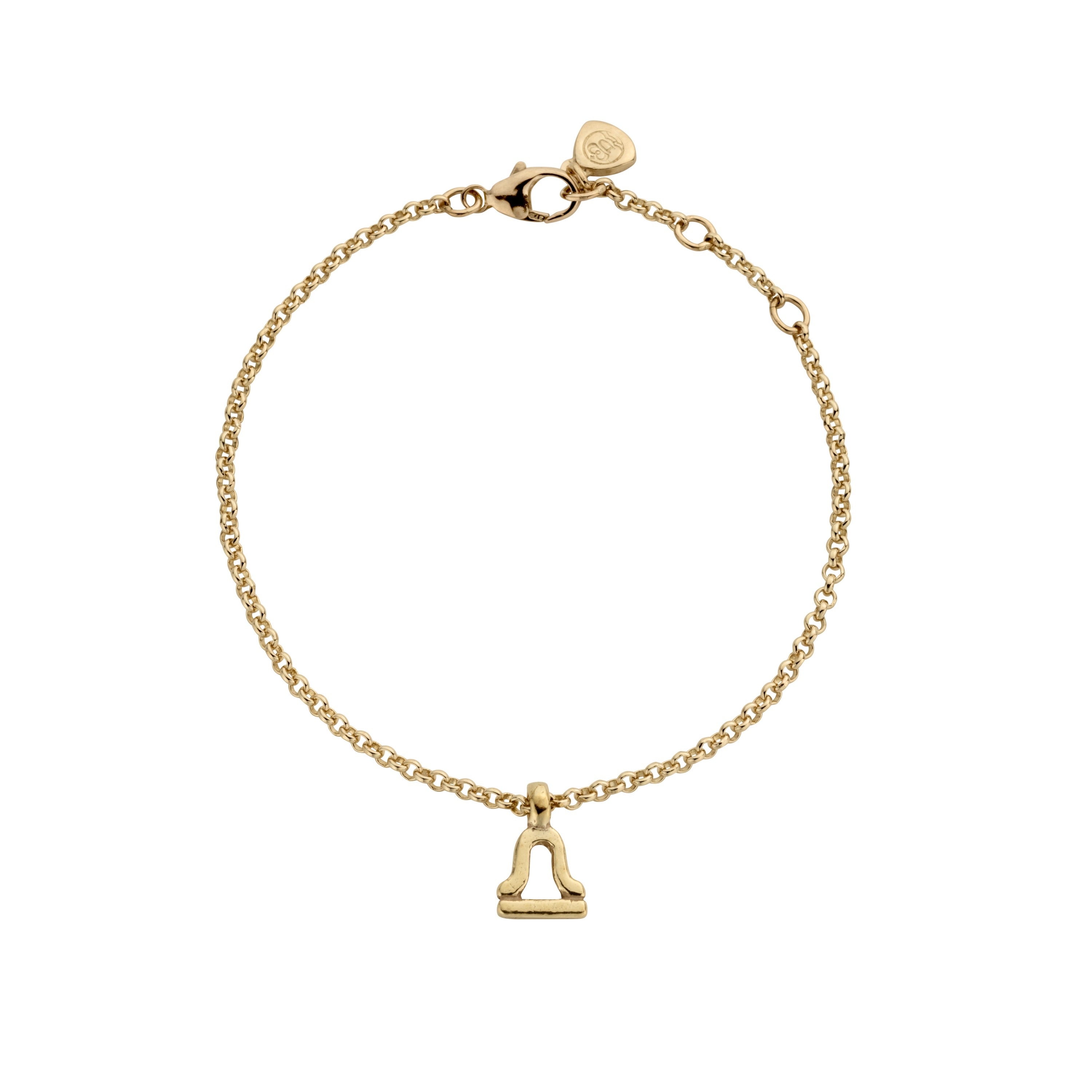 Gold Mini Libra Horoscope Chain Bracelet – Daniella Draper