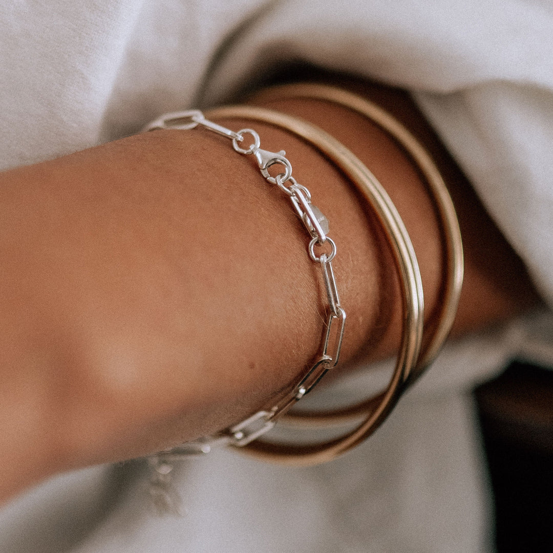 Gold Stack Bangle – Daniella Draper