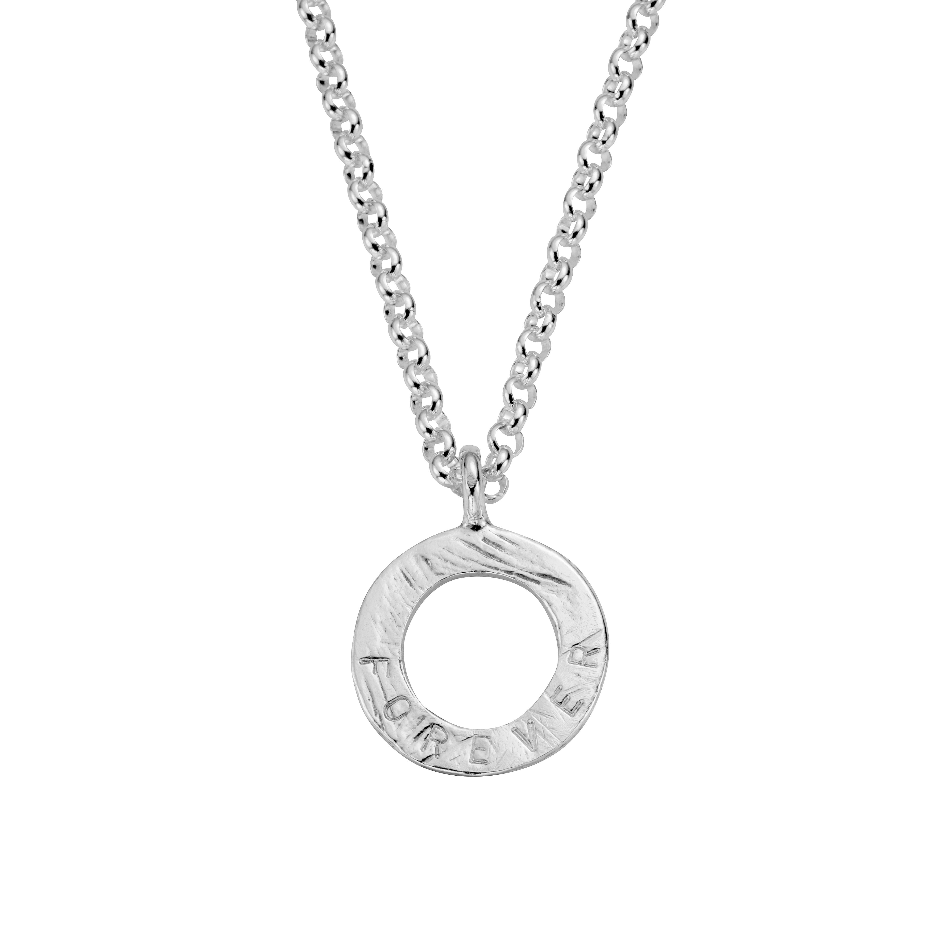 Maxi Forever Silver Necklace – Daniella Draper