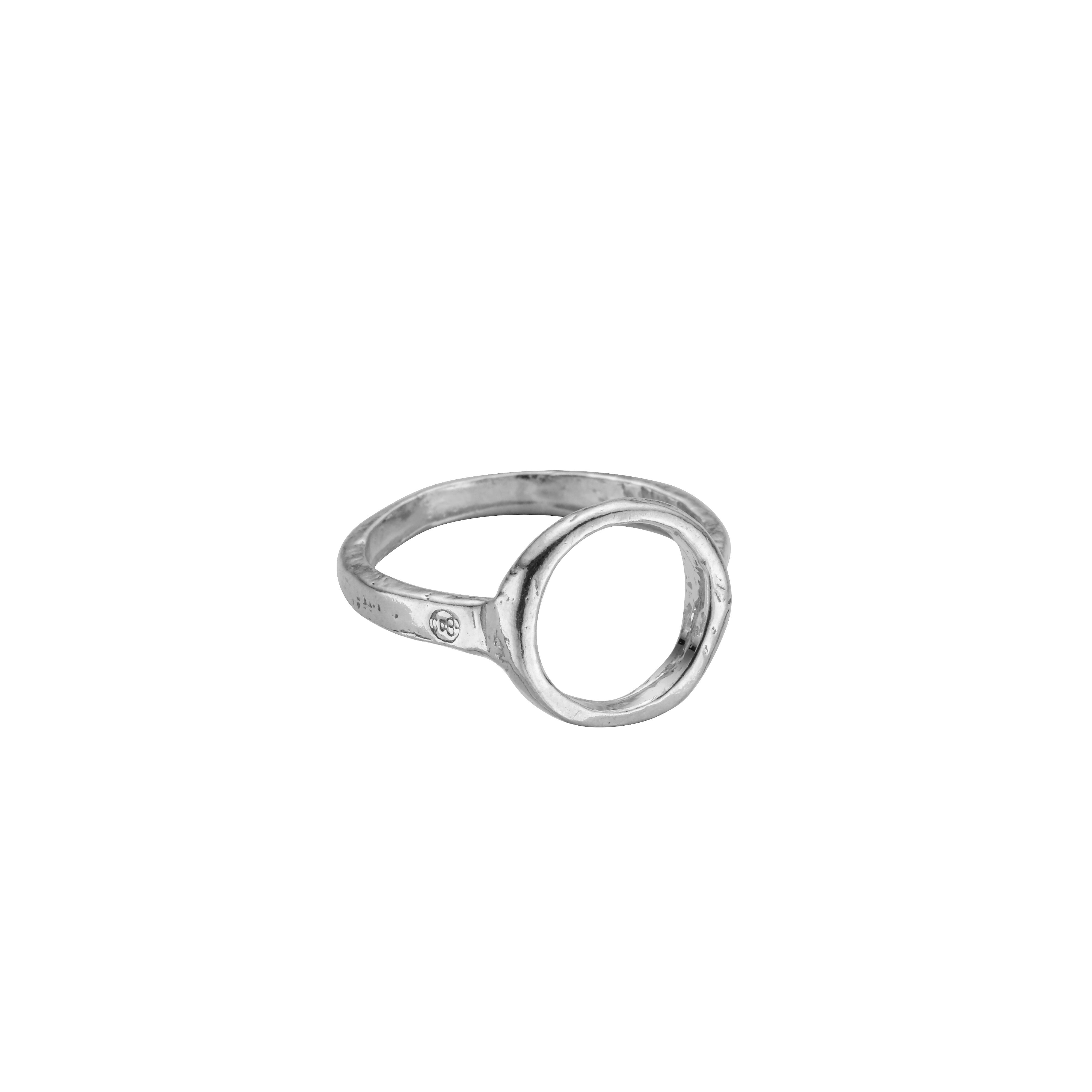 Buy the Open Circle Silver Ring from British Jewellery Designer ...