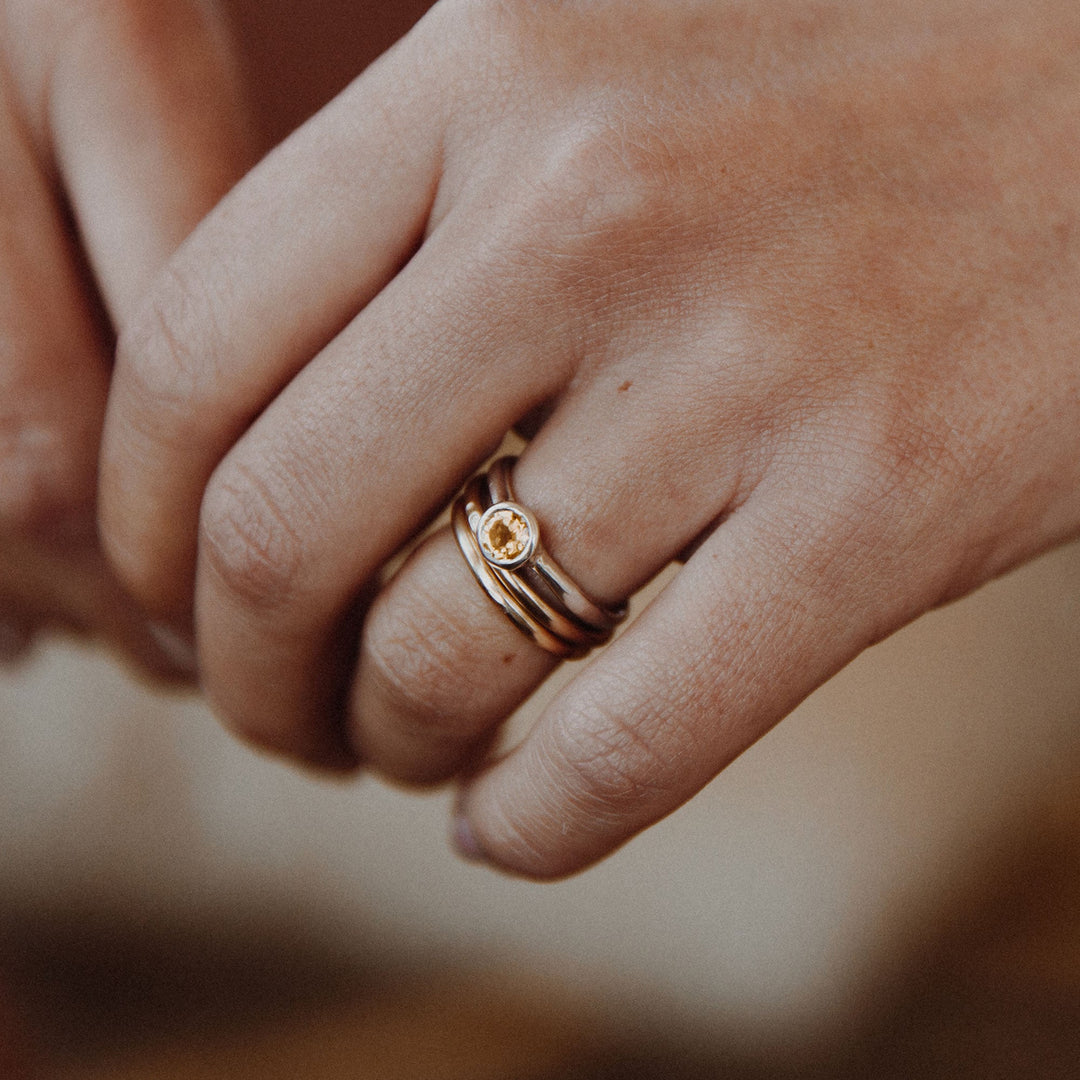 Citrine Rings UK | Gold & Silver – Daniella Draper
